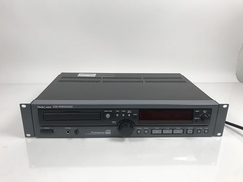Tascam CD-RW2000 Professional Rackmount Compact CD Recorder | Reverb