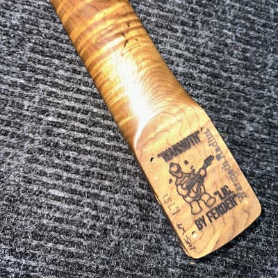 Warmoth AAAAA Roasted Flame Maple Neck | Reverb