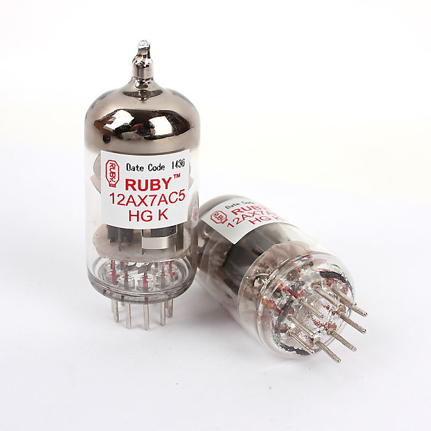 Ruby 12AX7AC5 Vacuum Tube Bulk | Reverb Canada