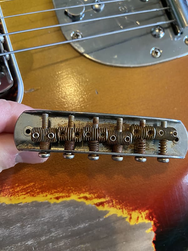 Fender Jaguar jazzmaster heavy relic bridge MIJ | Reverb