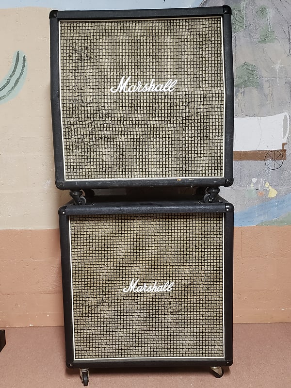 ’79 1982 G12-80 Marshall ’81 1960B G12-M Cab 4X12 Cabinet | Reverb