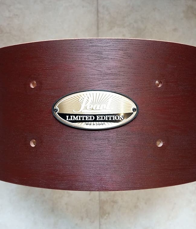 Pearl 14x5 mahogany/gum wood snare drum shell (ONLY) Satin | Reverb