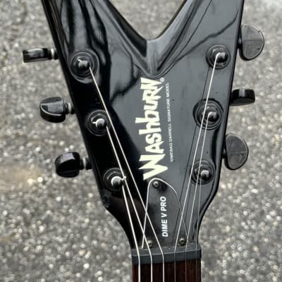 2004 Washburn Dimebag Darrell Signature Dime V Pro Black | Reverb