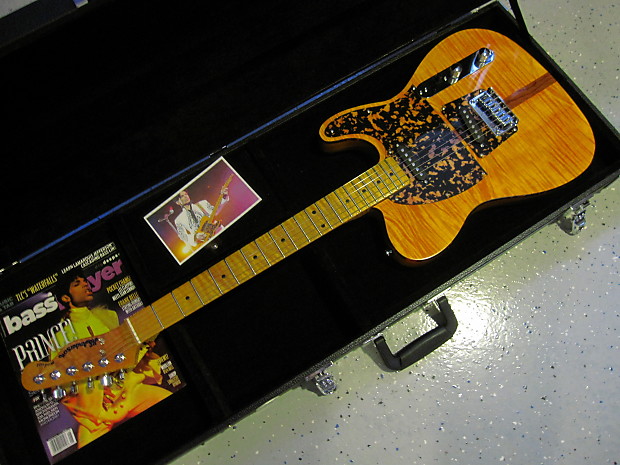 2017 Tribute H.S. Anderson Mad Cat Prince Telecaster Tiger | Reverb