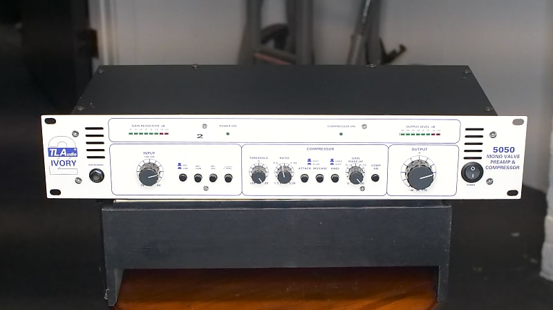 TL Audio Ivory 5050 Mono Valve Mic Preamp Compressor Tube | Reverb