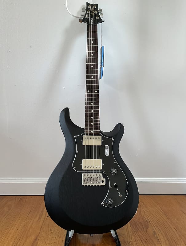 PRS S2 Standard 24 Electric Guitar Black Satin Nitro 2024 - | Reverb