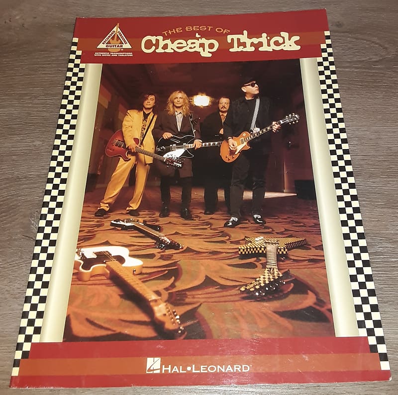 THE BEST OF CHEAP TRICK - GUITAR TAB BOOK - TABLATURE - MUSIC | Reverb