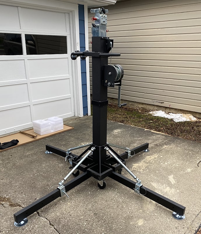 Pair of Global Truss ST-180 Extra Heavy-Duty Tower Lifter | Reverb