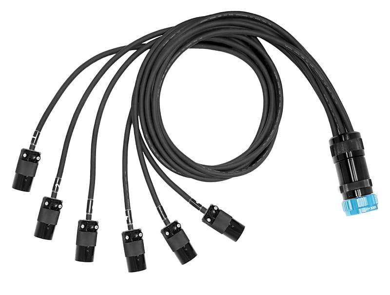 SOCO SOCAPEX 19 PIN to 6 Channel Edison Female AC Connectors | Reverb