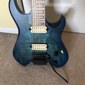 Kiesel Vader V7X 2017 Spalted Maple Aquaburst | Reverb