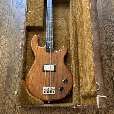 1979 Kramer 350B Aluminum Neck Bass - Walnut w/ OHSC | Reverb