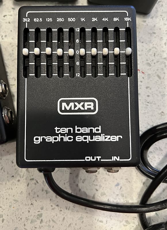 MXR MX-108 Ten Band Graphic Equalizer 10th Anniversary 1984 | Reverb
