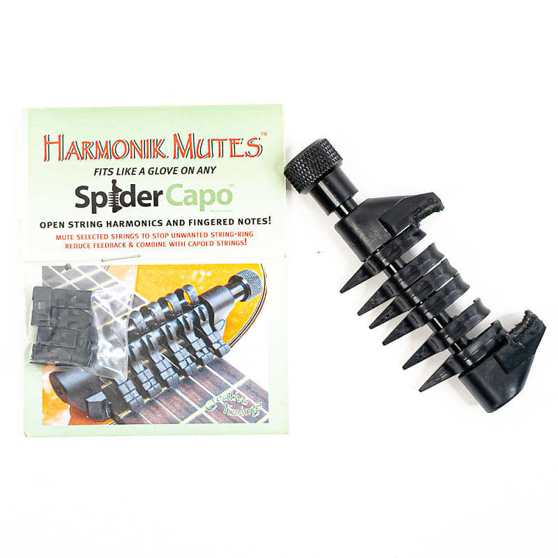 Creative Tunings Spider Capo w/ Harmonik Mutes Kit - Bend | Reverb