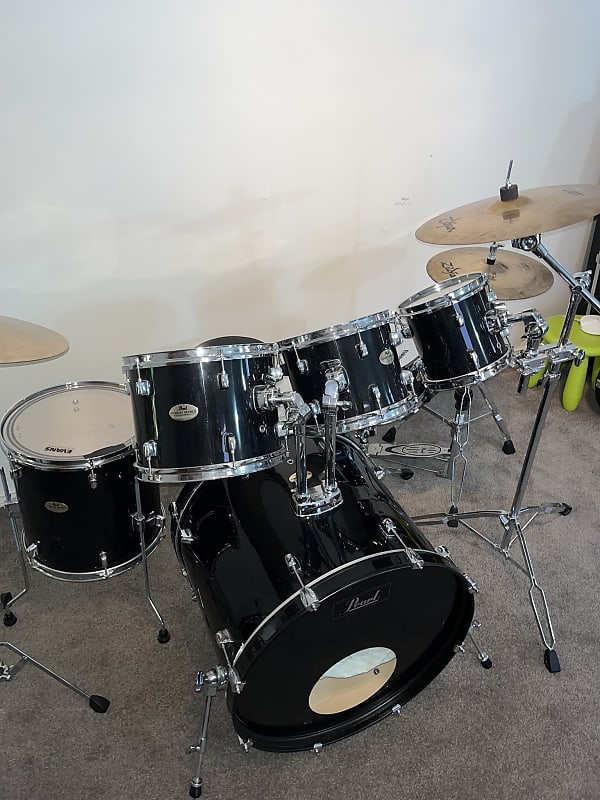 Pearl Forum series 6 piece drum kit 2010s - Black | Reverb Australia