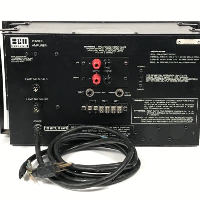 BGW Model 600 Professional Power Amplifier - Made in USA | Reverb