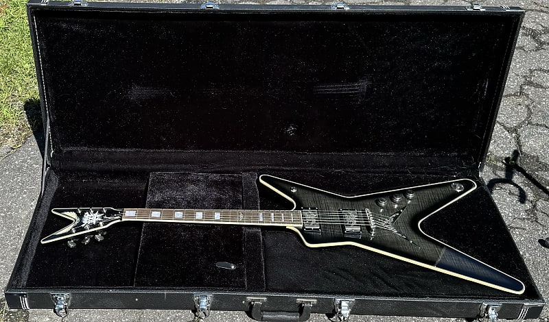 2007 Dean 30th Anniversary ML W/OHSC Transparent Black | Reverb