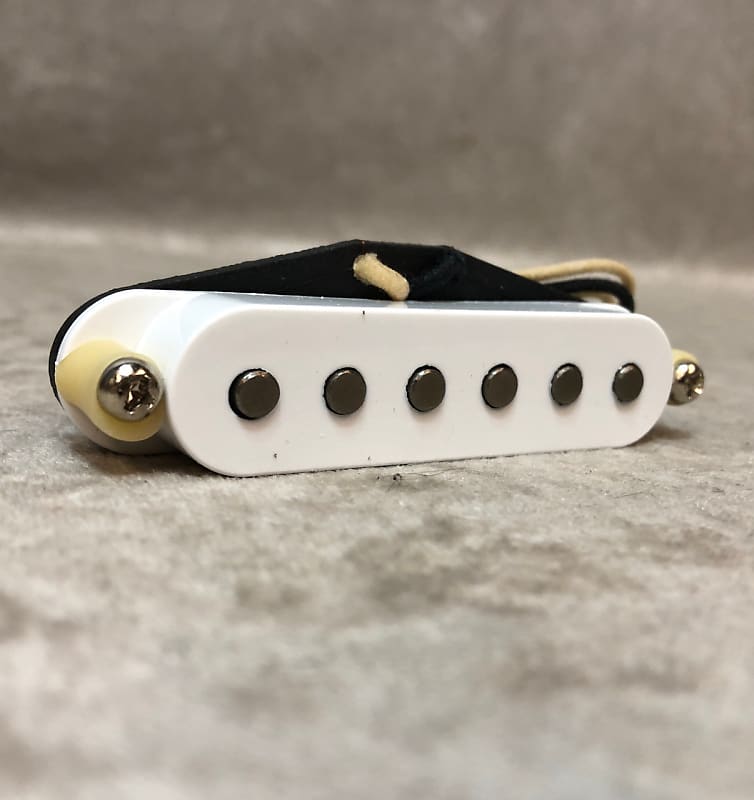 NEW! Bare Knuckle Triptych Single Coil Neck Pickup in white | Reverb