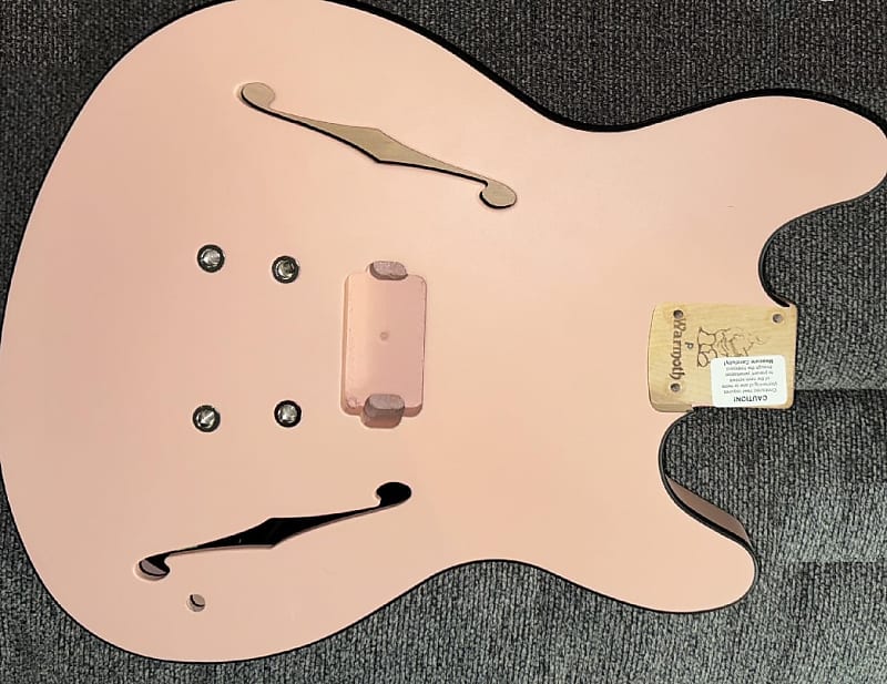 Warmoth Mooncaster 2023 - Shell Pink | Reverb
