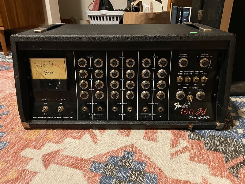 Fender 160 PS Vocal PA Tube Amplifier- Vintage 160 Watts | Reverb