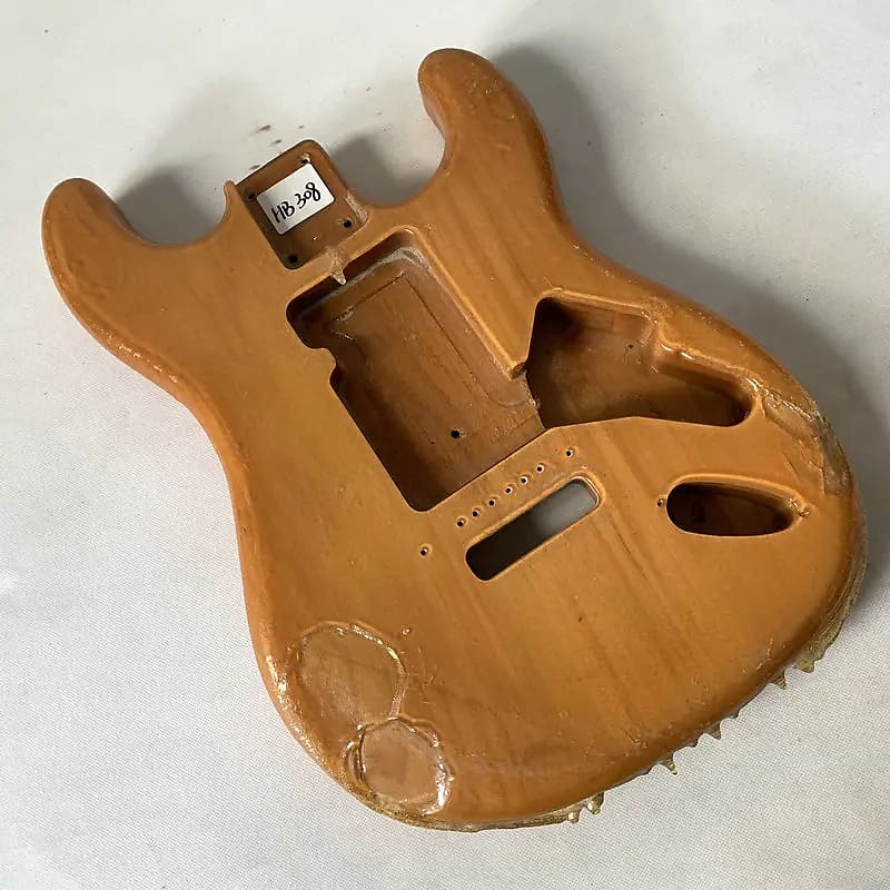 Stratocaster Strat Style Guitar Solid Body DIY Project | Reverb