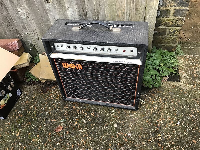 Vintage Wem Dominator 30 guitar amp 1x15 Celestion early 70s | Reverb