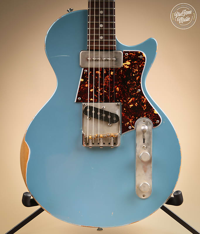 2020 Fano USA SP6 Standard Ice Blue Metallic Aged | Reverb UK