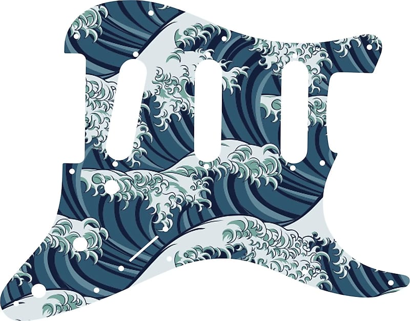 WD Custom Pickguard For Fender Stratocaster #GT02 Japanese | Reverb