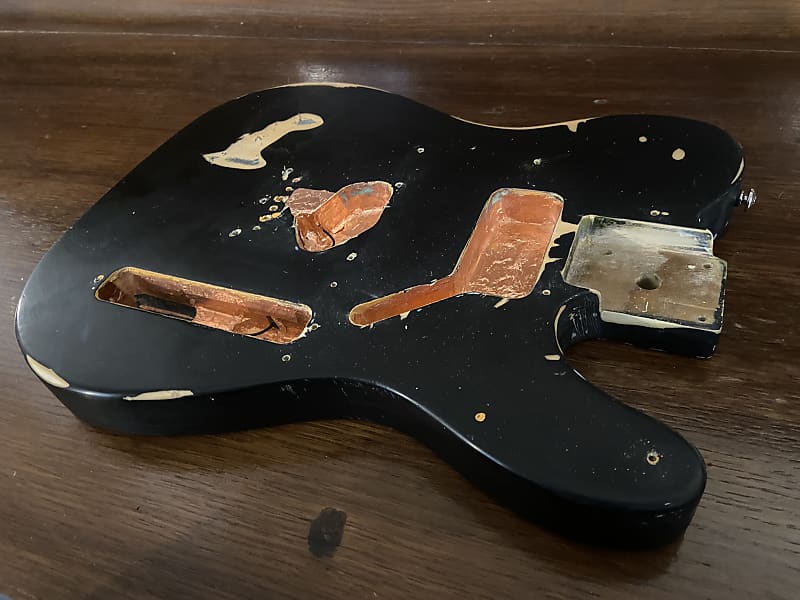 Squier Bullet telecaster body - Reliced | Reverb