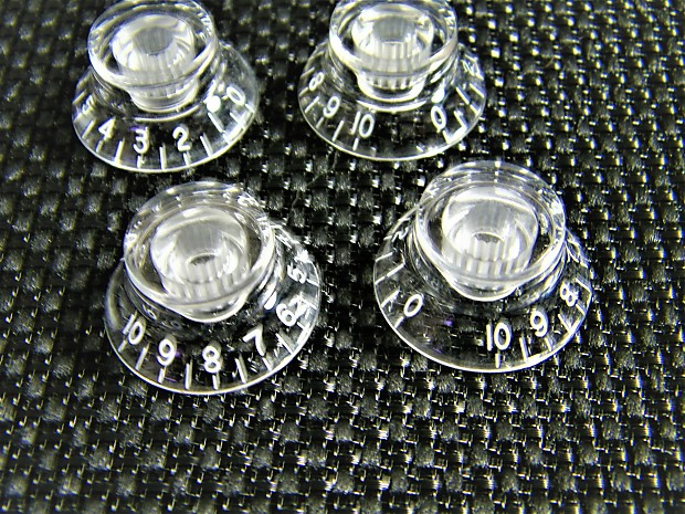 Gibson USA Skirted Top Hat Bonnet volume & Tone speed knobs | Reverb