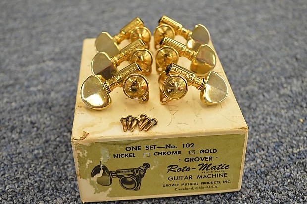 Grover Pat Pending Roto-Matic Tuners - Super Clean - With Box | Reverb