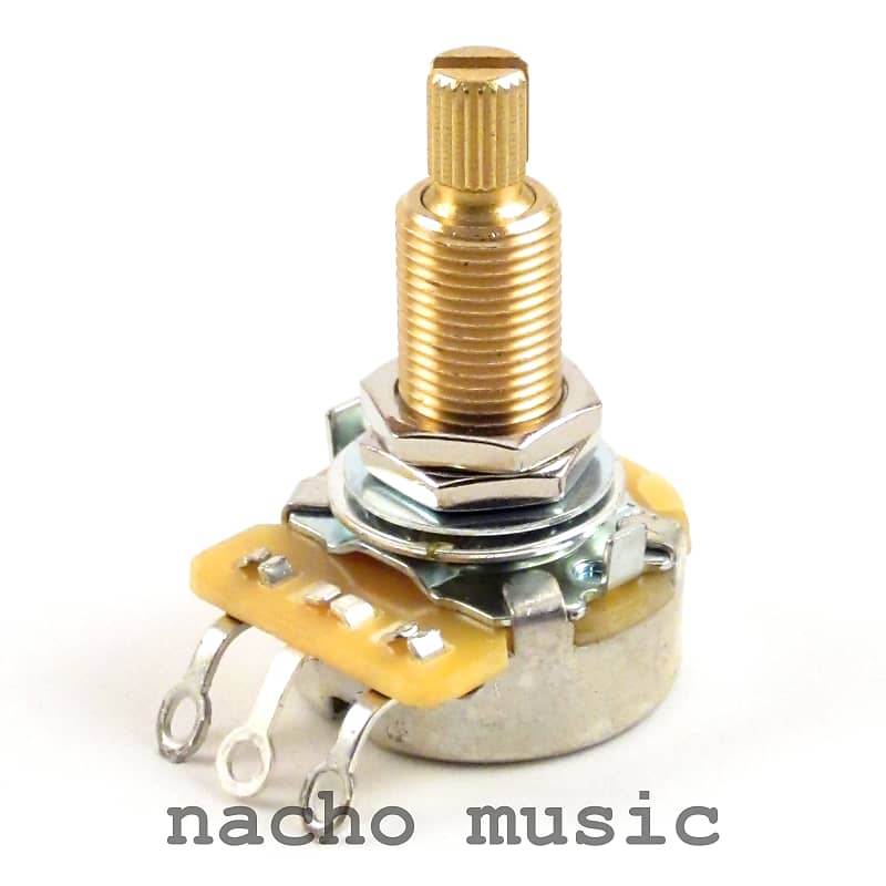 CTS 500K Long Shaft Left-Handed Reverse Audio Potentiometer | Reverb