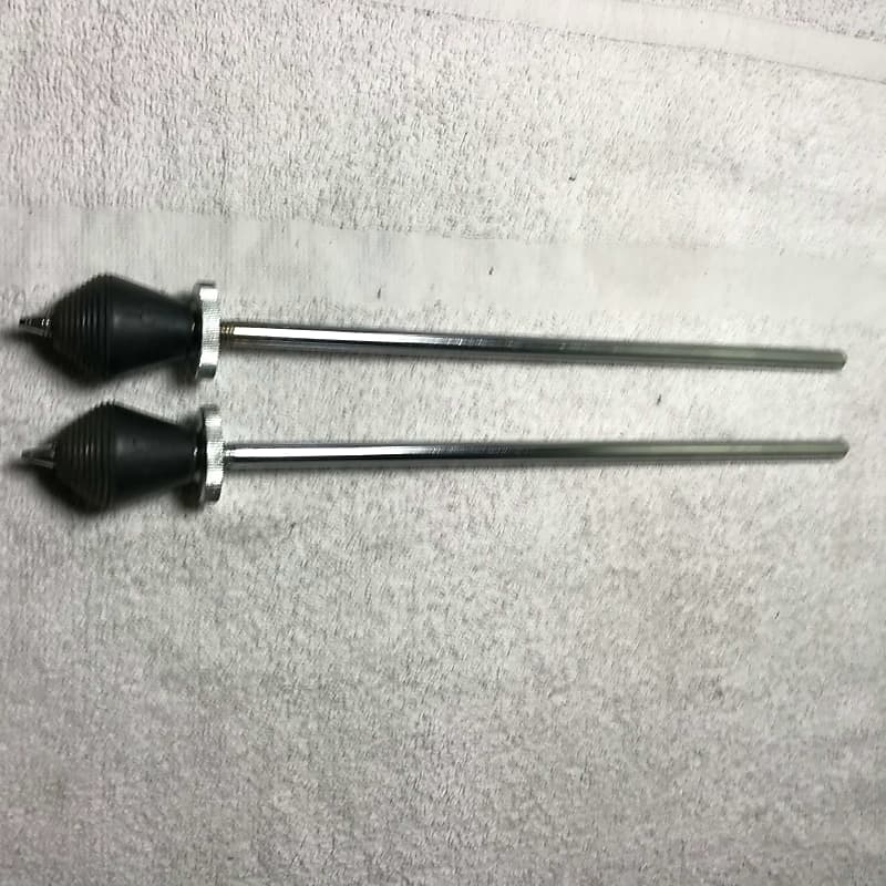 Sonor Bass Drum Legs 12" (pair) Late '70's - Chrome | Reverb