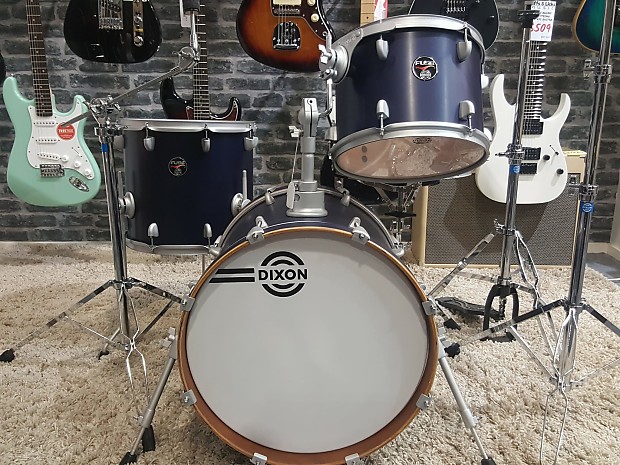 Dixon Fuse Cherry 18" Jazz Satin Midnight Blue | Reverb Australia
