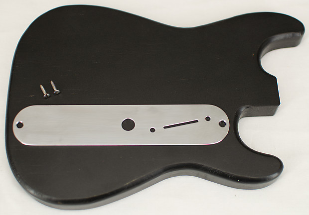 Telecaster Angle Slotted Control Plate, Polished 7075-T6 | Reverb