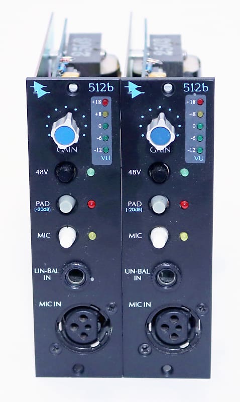 Stereo Pair API 512b 1990s - RARE Sequential S/N - Mint | Reverb