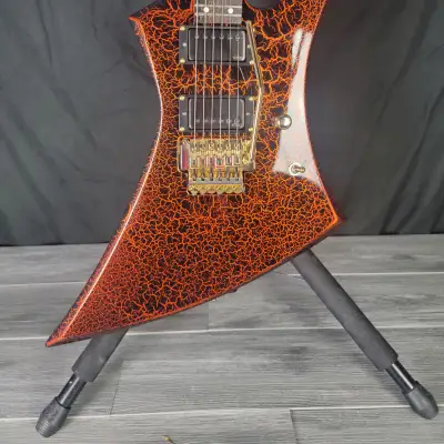 JACKSON Kelly PS6T CUSTOM 1996 COPPER/BLACK CRACKLE | Reverb