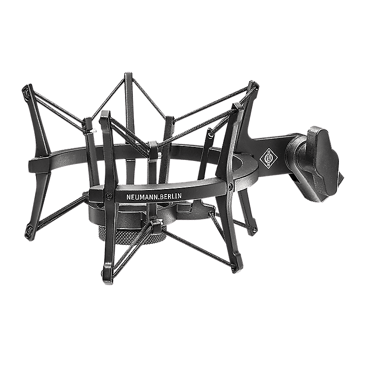 Neumann Ea 4 Bk Black Shock Mount Ea4 Shockmount For Tlm Reverb