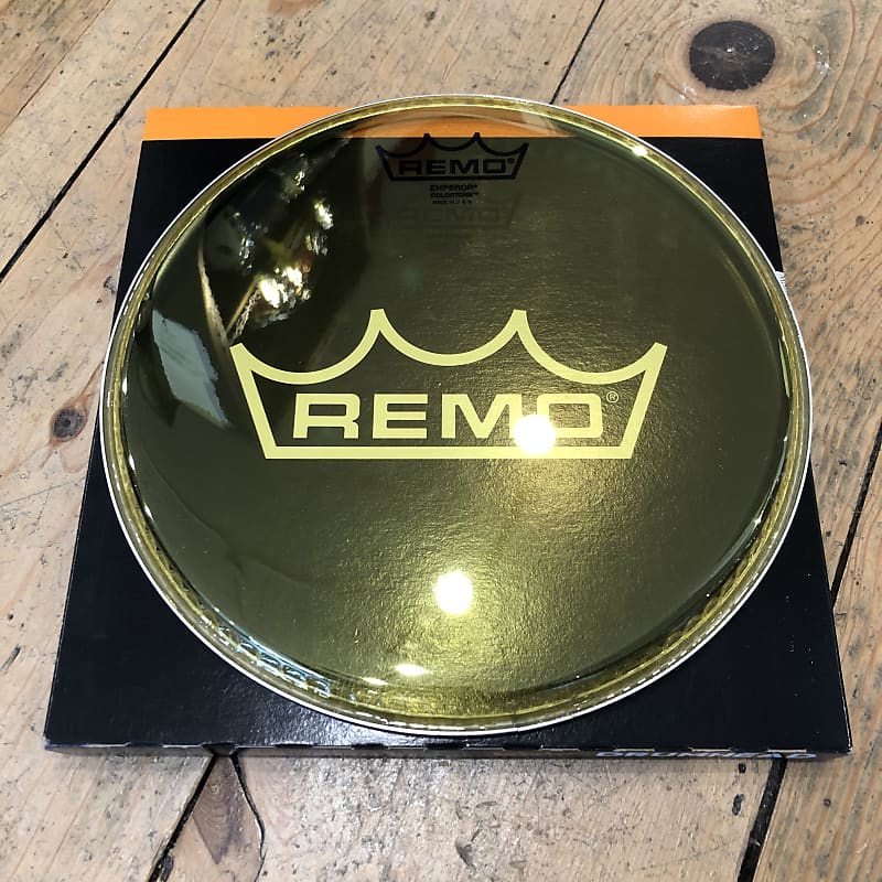 Remo 10” Emperor Colortone Yellow | Reverb Canada