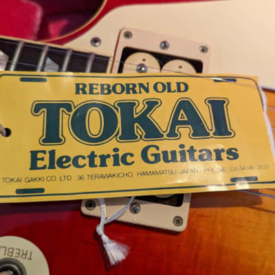 1980 Tokai LS-120 Reborn Old Cherry Sunburst | Reverb