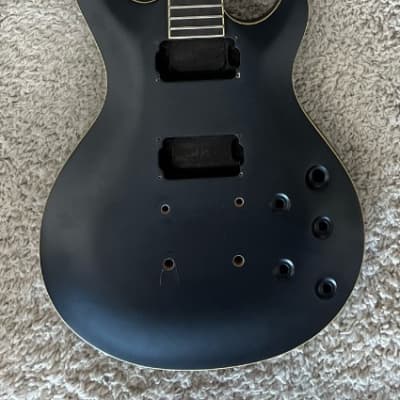 Schecter Scorpion 2005 Satin Black Baritone Guitar | Reverb