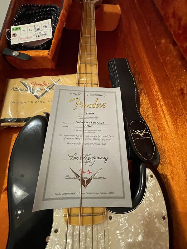 Fender Custom Shop Geddy Lee 1972 relic Jazz Bass limited | Reverb