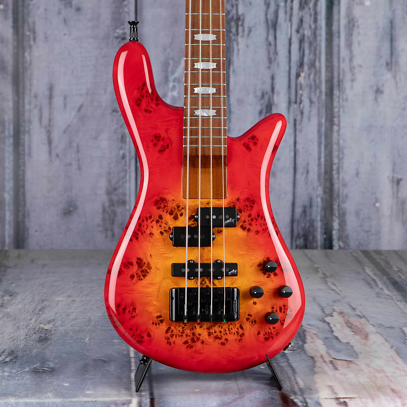 Used 2022 Spector EuroBolt 4 Bass, Inferno Red | Reverb