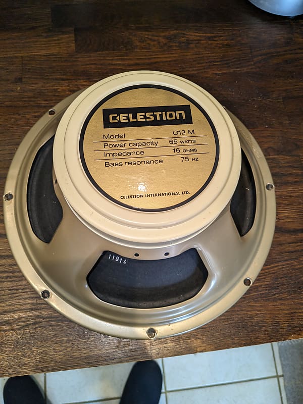 Celestion G12M-65 Creamback 16 Ohm Speaker 2015 | Reverb
