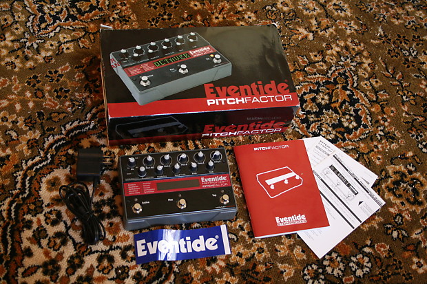 Eventide Harmonizer Pitchfactor MINT CONDITION with Box and | Reverb