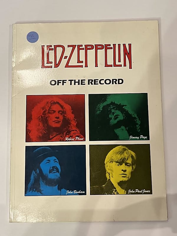 Led Zeppelin Off The Record Guitar Tab Book | Reverb