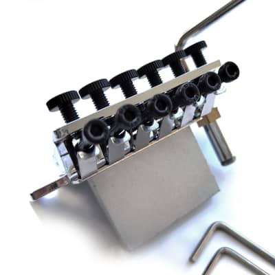 Wilkinson Double Locking Tremolo System - Full Kit - Chrome | Reverb
