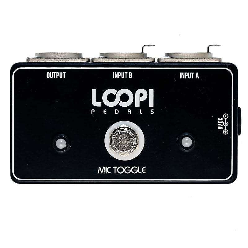 Loopi Pedals Microphone Input Selector Pedal | Reverb