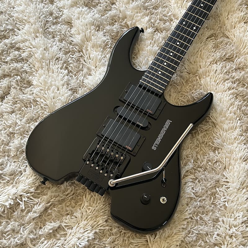 2000s Steinberger GM-7TA Black MINT CONDITION w/ OHSC | Reverb