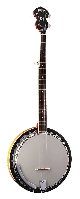 Washburn 5 String Banjo Natural | Reverb