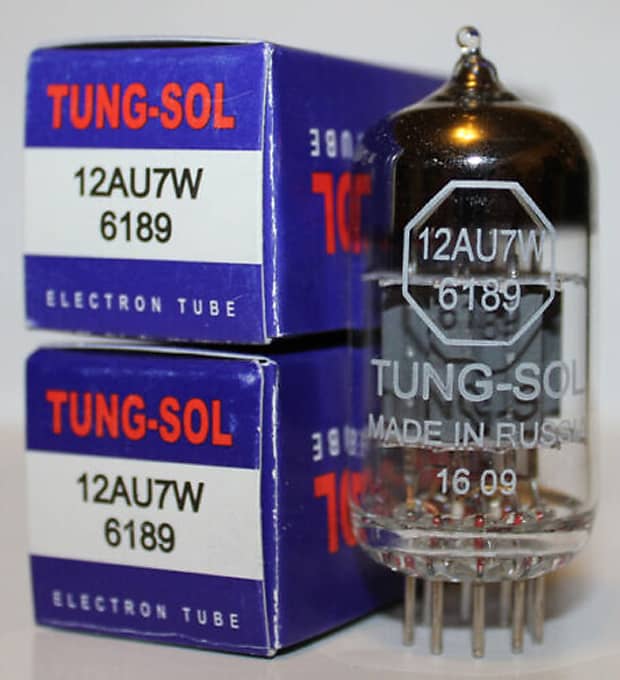 Matched Pair Tung Sol 12AU7W / 6189 / 12AU7 pre-amp tubes, | Reverb